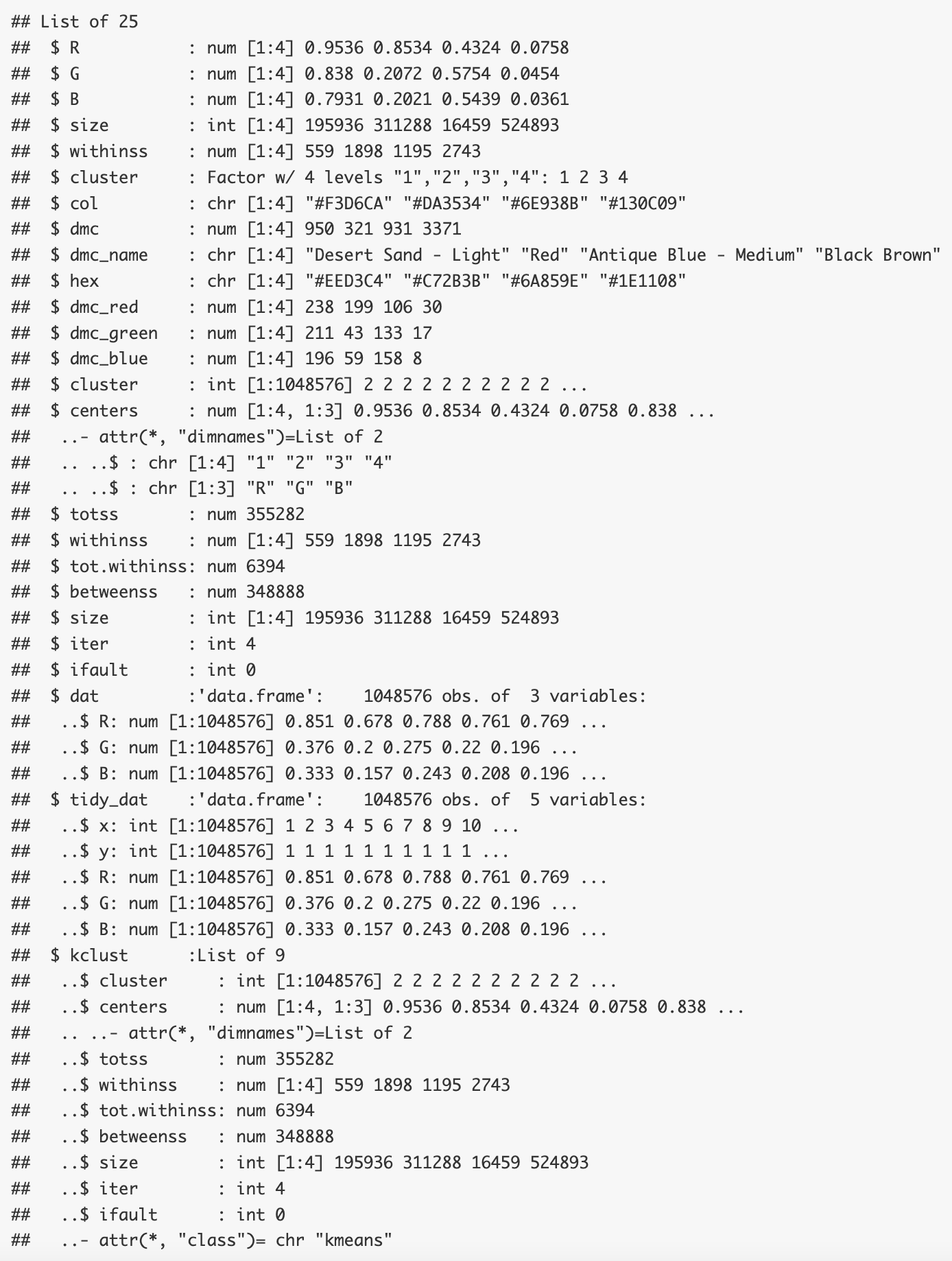 Making a Cross Stitch Pattern from Images | unsupervised_ml
